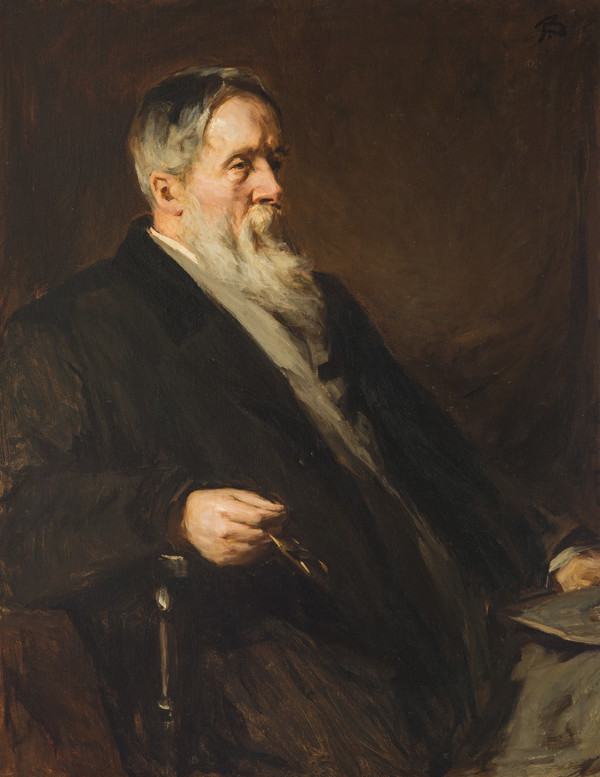 Sir George Reid, 1841 - 1913. Portrait painter by John Bowie | National ...