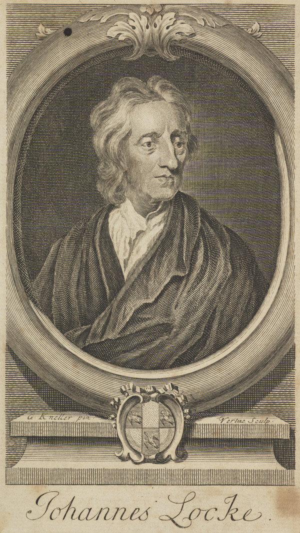 John Locke, 1632 - 1704. Philosopher by George Vertue | National Galleries of Scotland