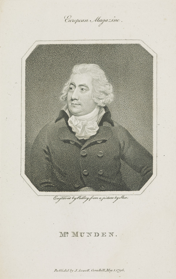 Joseph Munden, 1759 - 1832. English actor by William Ridley | National ...