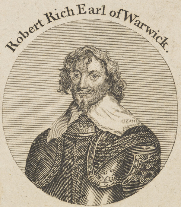Robert Rich, 2nd Earl of Warwick, 1587 - 1658. Lord High Admiral ...