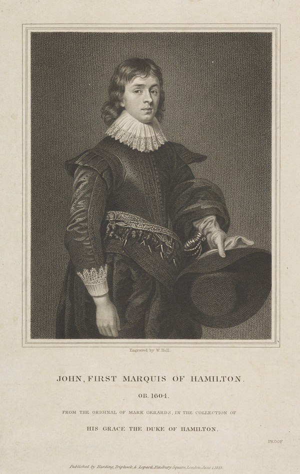 William Hamilton, 2nd Duke of Hamilton, 1616 - 1651. Soldier by William ...