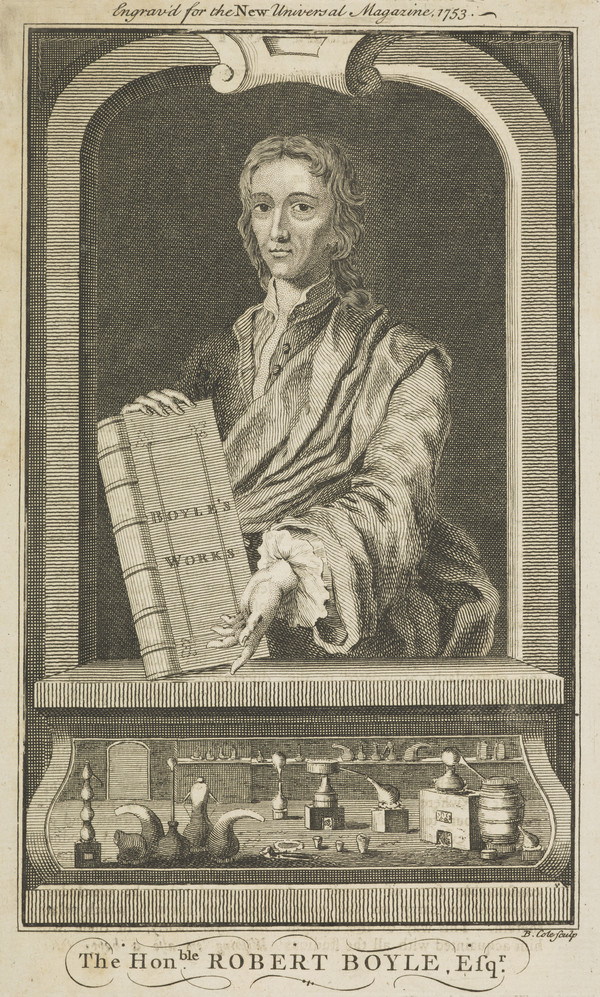 The Honourable Robert Boyle, 1627 - 1691. Philosopher by B. Cole ...