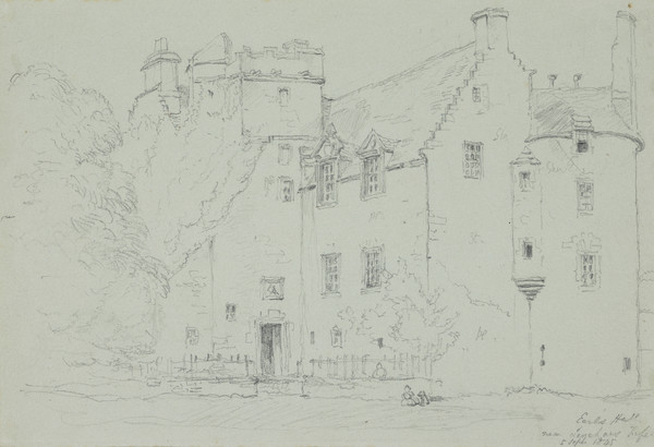 Earl's Hall near Leuchars by Edward Vernon Utterson | National ...