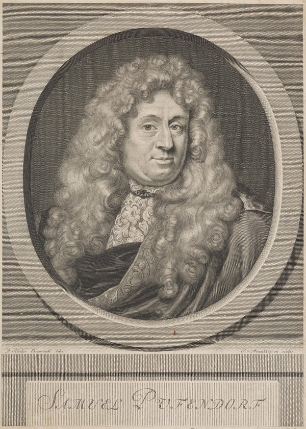 Samuel, Baron von Pufendorf, 1632 - 1694. German writer on ...