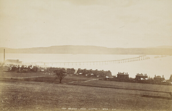 Tay Bridge From The North by James Valentine | National Galleries of ...