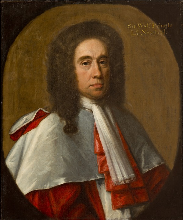 Sir Walter Pringle, Lord Newhall, c 1664 - 1736. Scottish judge ...