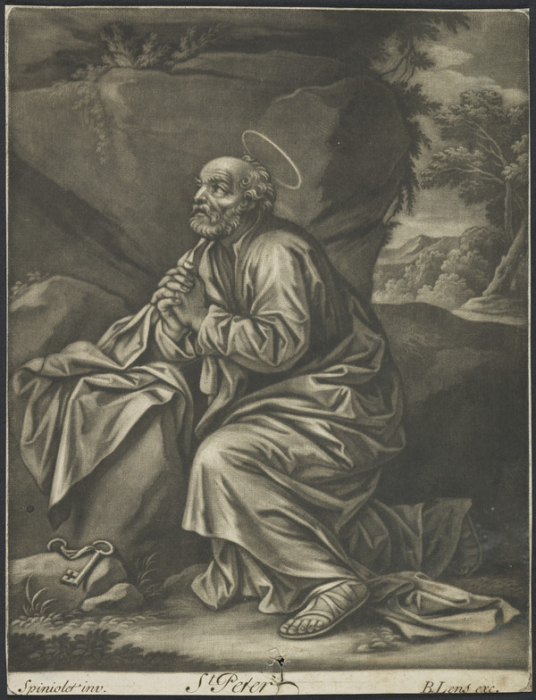 St Peter by Bernard Lens | National Galleries of Scotland