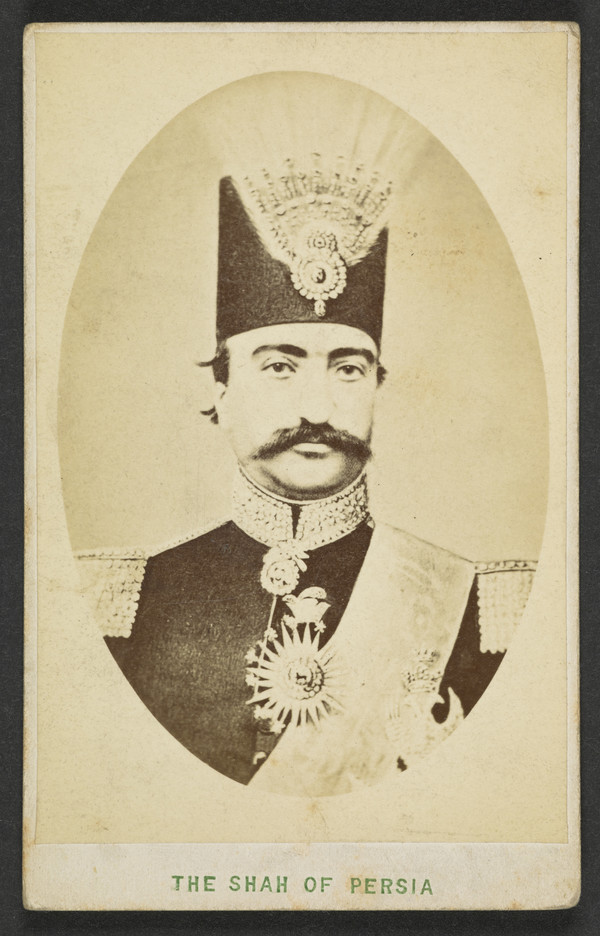 Portrait of The Shah of Persia by London Stereoscopic and Photographic ...