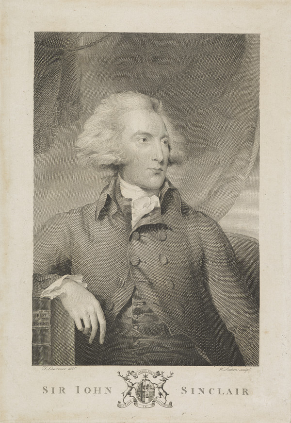 Sir John Sinclair, 1754 - 1835. Politician, statistician and ...