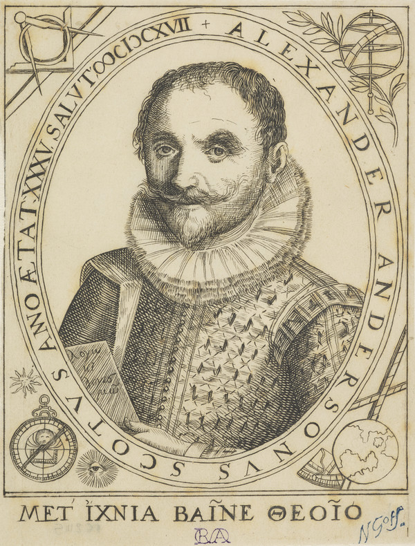 Alexander Anderson, 1582 - c 1619. Mathematician | National Galleries ...