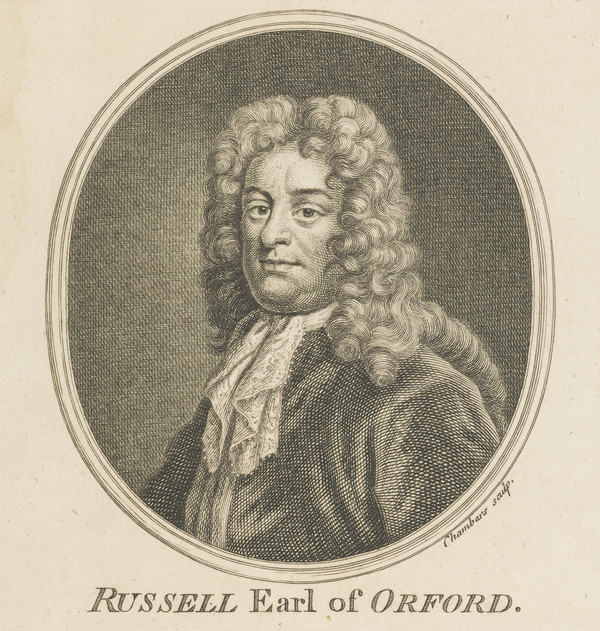 Edward Russell, Earl of Orford, 1652 - 1727. Admiral. by Thomas ...