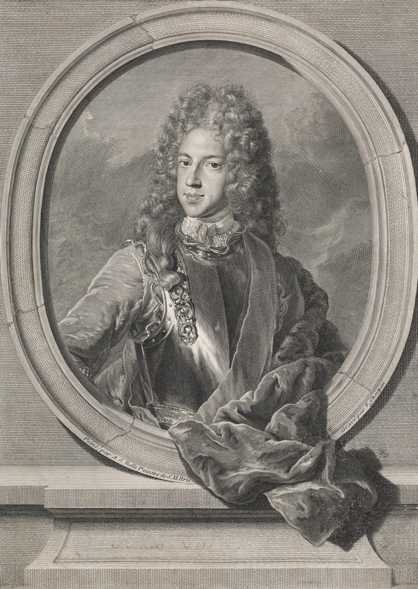 Prince James Francis Edward Stuart, 1688 - 1766. Son of James VII and ...