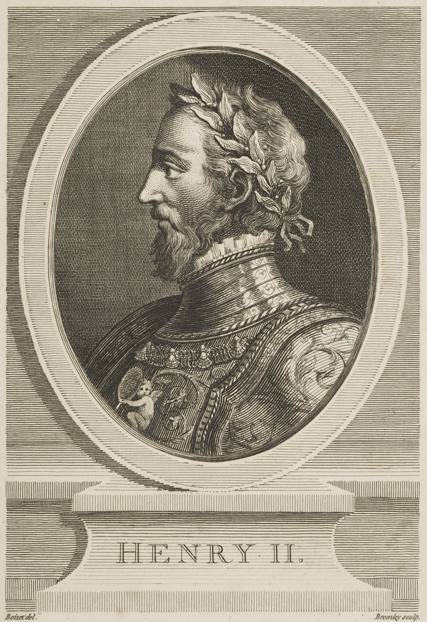 Henry II, 1133 - 1189. King of England by Bromley | National Galleries ...
