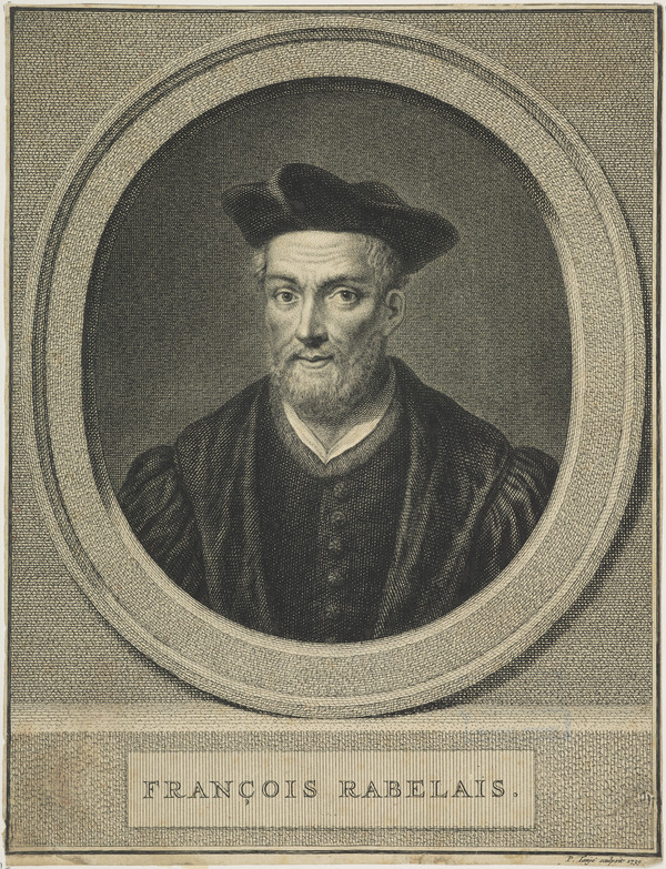 Francois Rabelais, 1483 - 1553. French writer by Pieter Tanje ...