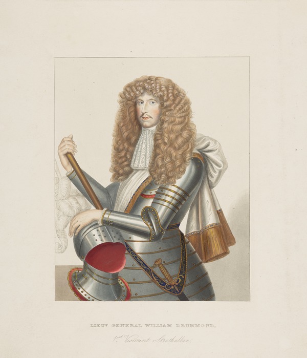William Drummond, 1st Viscount Strathallan, c 1617 - 1688. Royalist ...