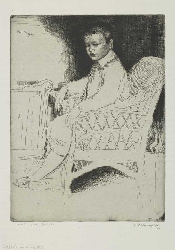 Ian Strang, No. 2 (Strang No. 415) by William Strang | National ...