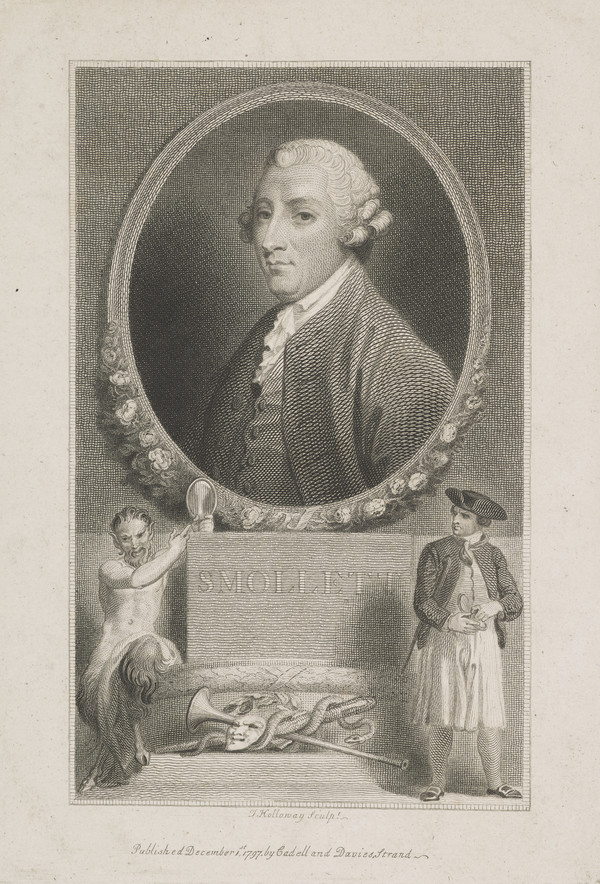 Tobias George Smollett, 1721 - 1771. Novelist and historian by Thomas ...