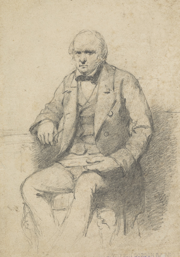 Dr John Brown, 1810 - 1882. Physician and author of Rab and his Friends ...