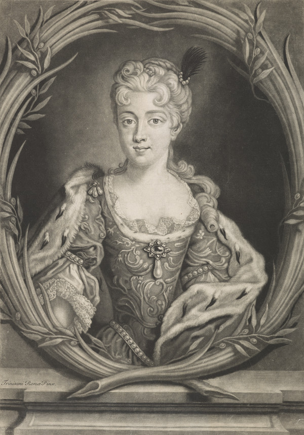 Princess Maria Clementina Sobieska, 1701 - 1735. Wife of Prince James ...