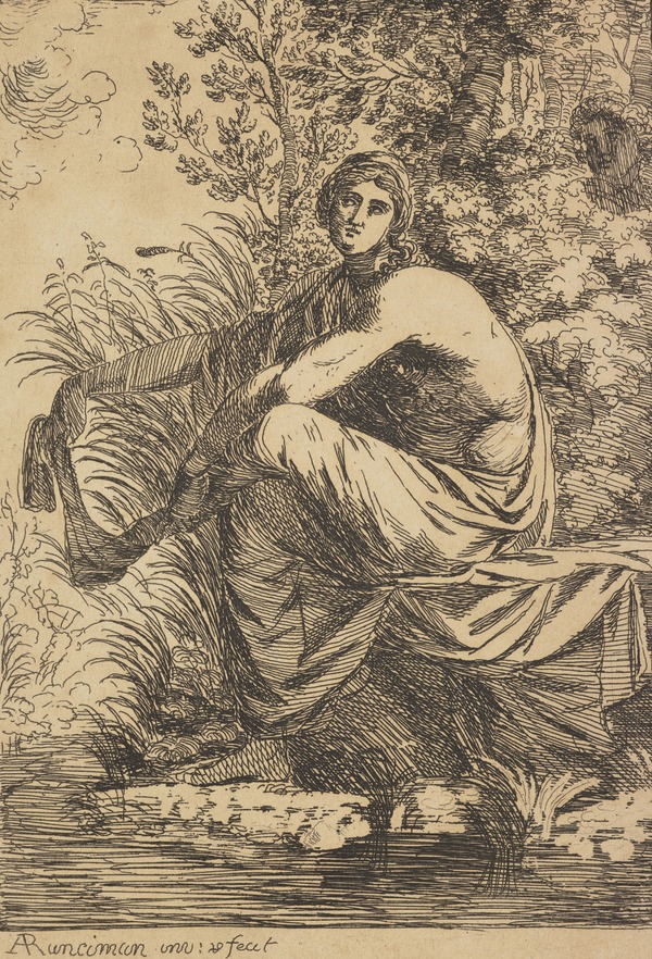 Musidora Disrobing by Alexander Runciman | National Galleries of Scotland