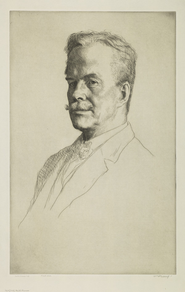 Neil Munro, LL.D. (Strang No. 740) by William Strang | National ...