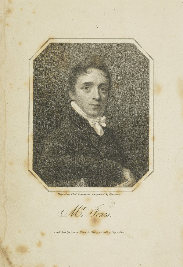 Richard Jones, 1779 - 1851, 'Gentleman Jones'. Actor and playwright by ...