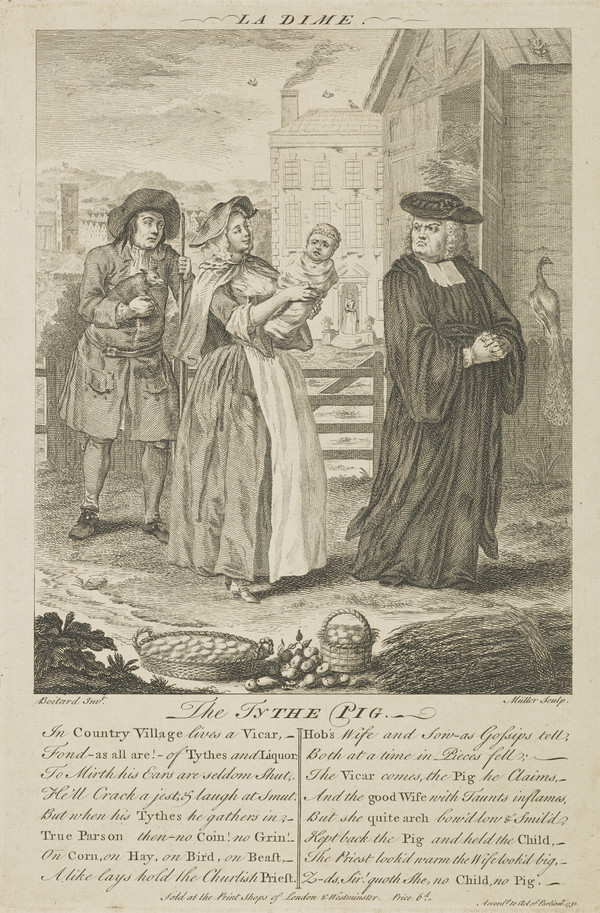 The Tythe Pig by J.S. Muller and Louis-Philippe Boitard | National ...