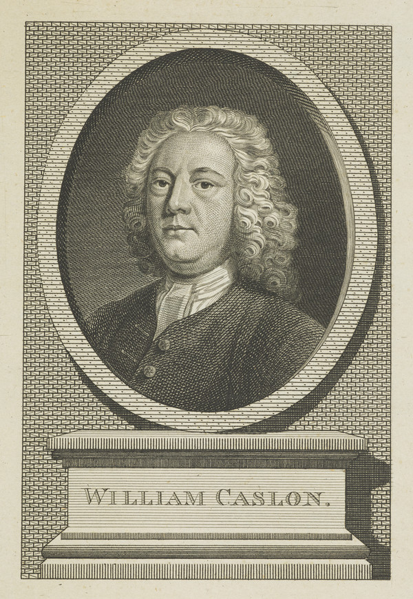 William Caslon, 1692 - 1766. Typeface designer | National Galleries of Scotland