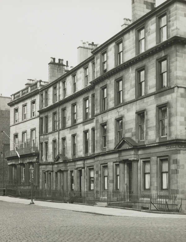 Hillside Crescent, looking east from Hillside Street corner, Edinburgh ...