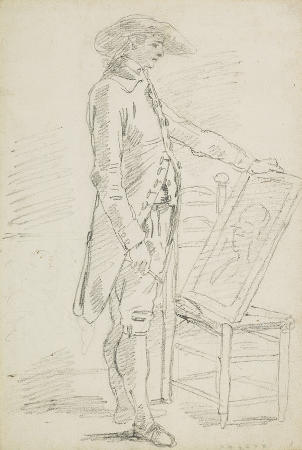 An Artist Examining his Drawing by John Runciman | National Galleries ...