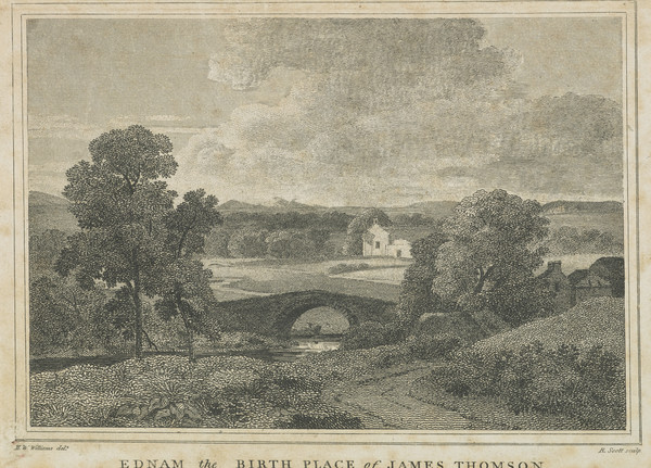 Ednam the birth place of James Thomson by Robert Scott | National ...