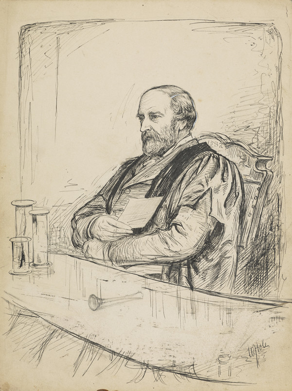 Professor Sir Thomas Grainger Stewart, 1837 - 1900. Professor of the ...