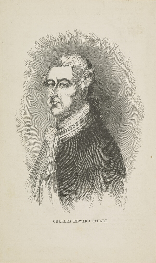 Prince Charles Edward Stuart, 1720 - 1788. Eldest son of Prince James ...