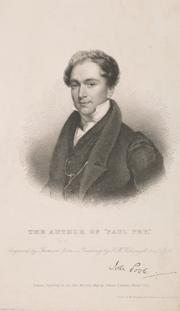 Daniel Terry, about 1780 - 1829. Actor and dramatist by Thomson ...