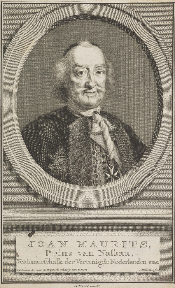 Johann Moritz, Prince of Nassau, 1604 - 1679 by Jacobus Houbraken ...