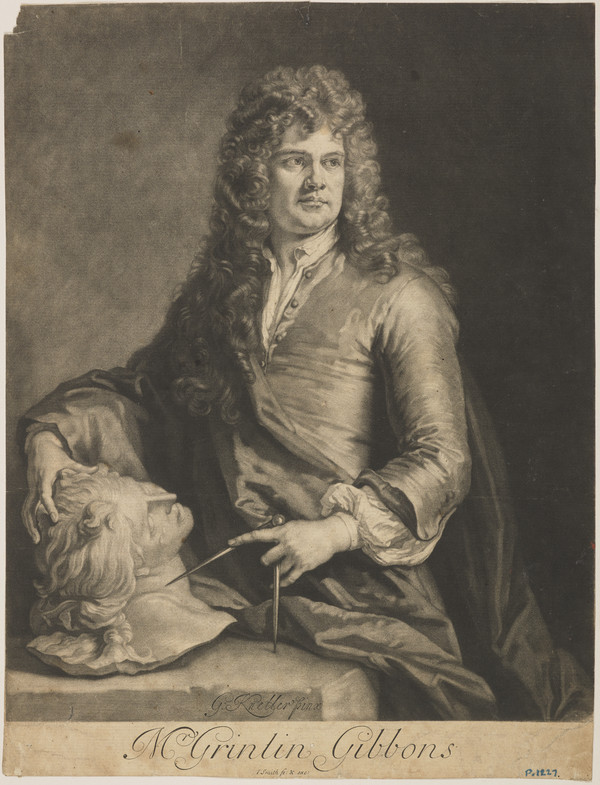 Mr Grinlin Gibbons, 1648 - 1720 by John Smith | National Galleries of ...