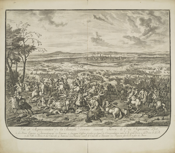 Battle of Turin, 7 September 1706 by Jan van Huchtenburg | National ...
