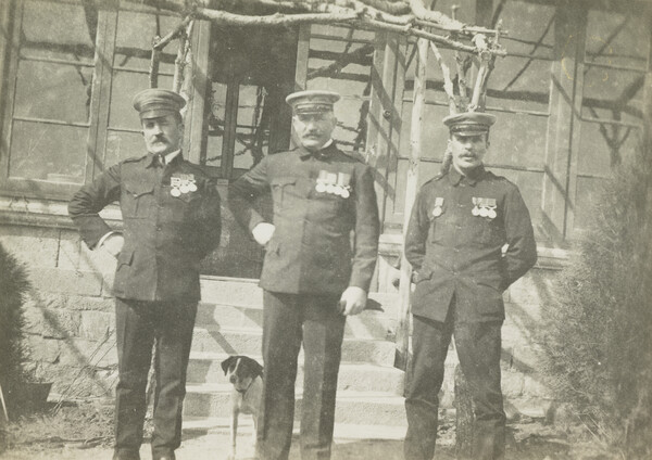 Inspectors Whittaker, Crudge & Forcey, Weihaiwei Police | National ...
