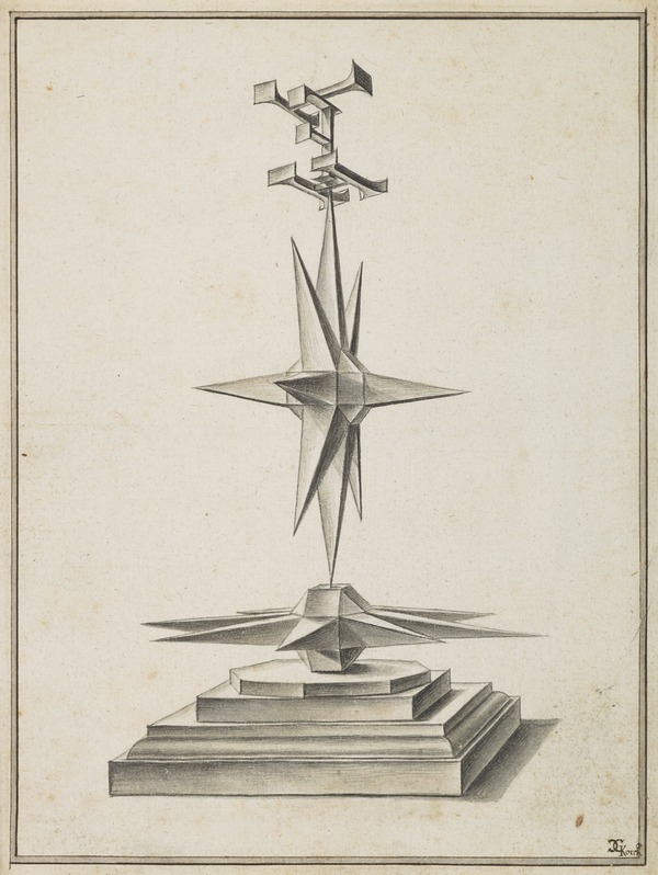 Design for a Stereometric Figure by C.C. Korck | National Galleries of ...