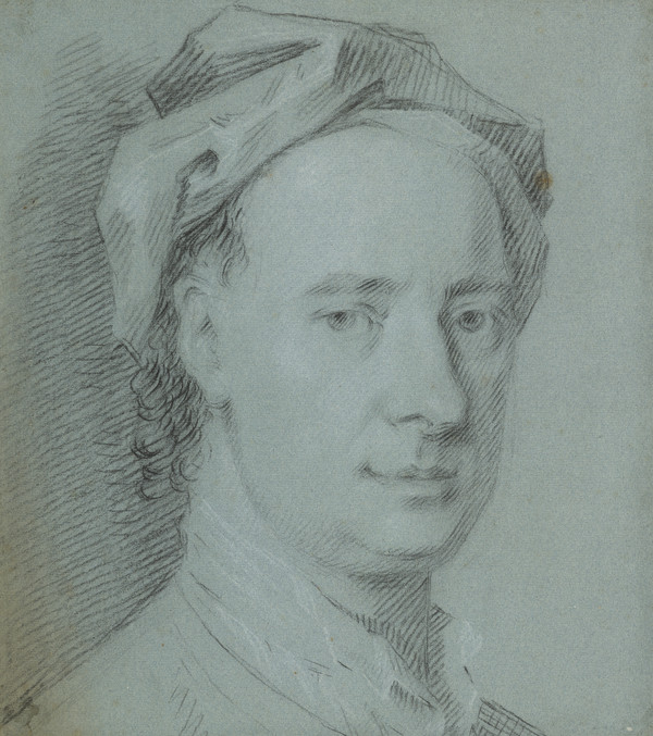 Allan Ramsay, 1684 - 1758. Poet. Father of the artist. Copy after the ...