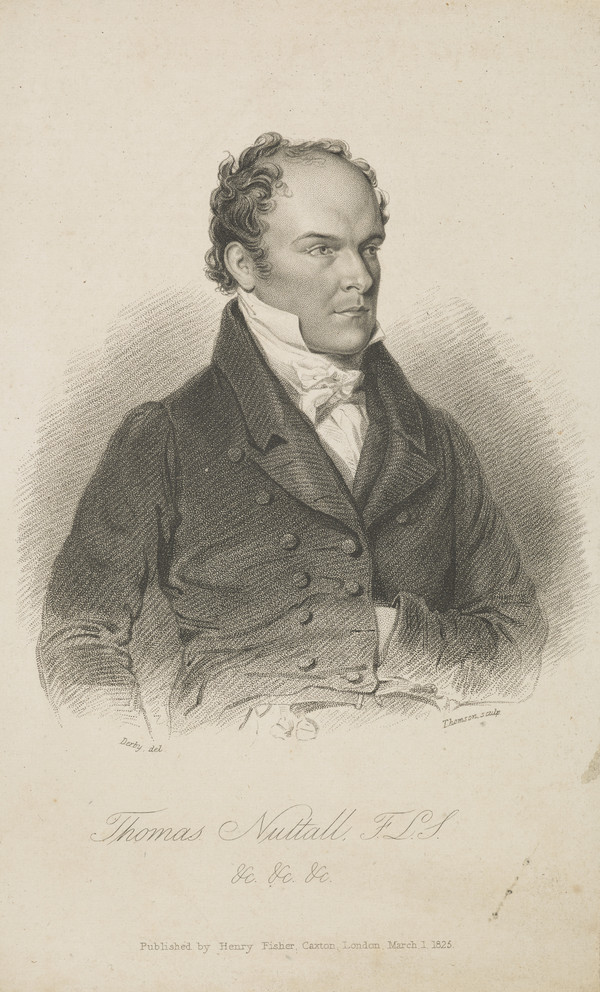 Thomas Nuttall, 1786 - 1859. Naturalist and explorer by J. Thomson ...