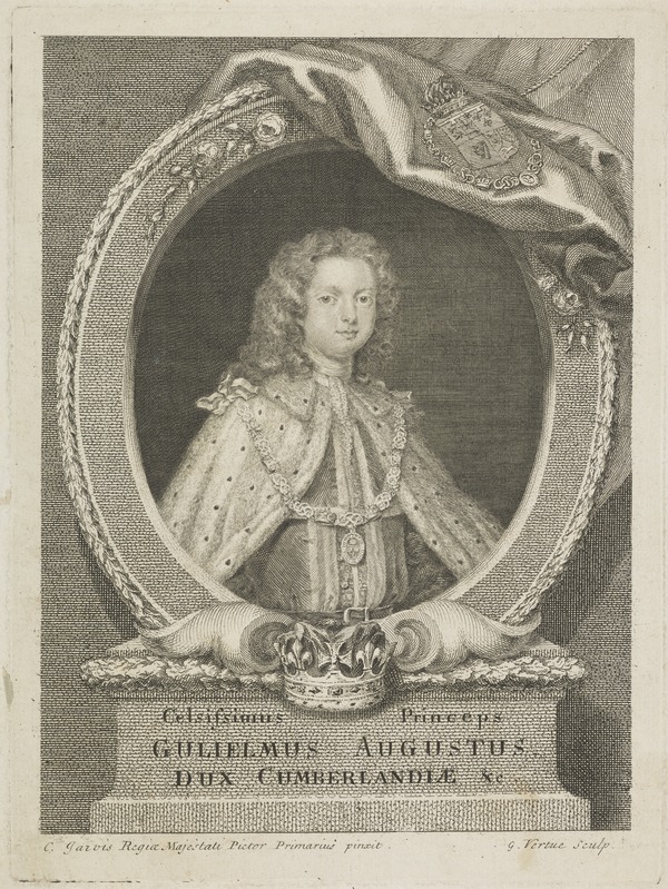 William Augustus, Duke of Cumberland, 1721 - 1765. Youngest son of ...