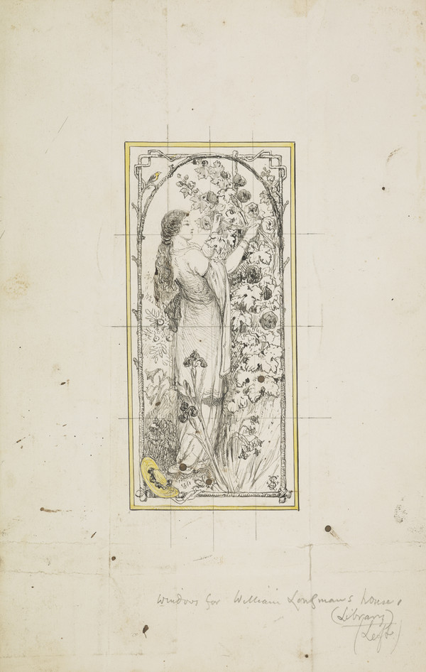 Design for a Window in William Longman's House by William Bell Scott ...