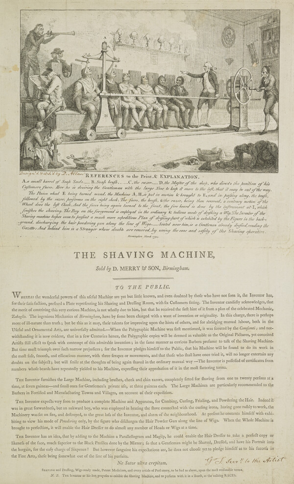 The Shaving Machine by David Allan | National Galleries of Scotland