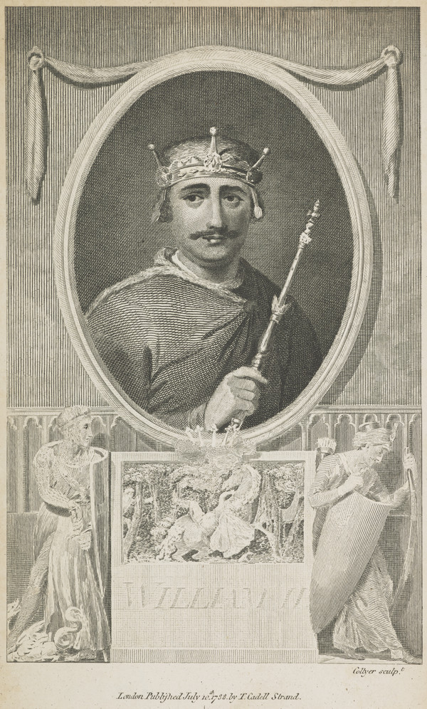 William II ('William Rufus'), about 1056 - 1100 by Joseph Collyer ...