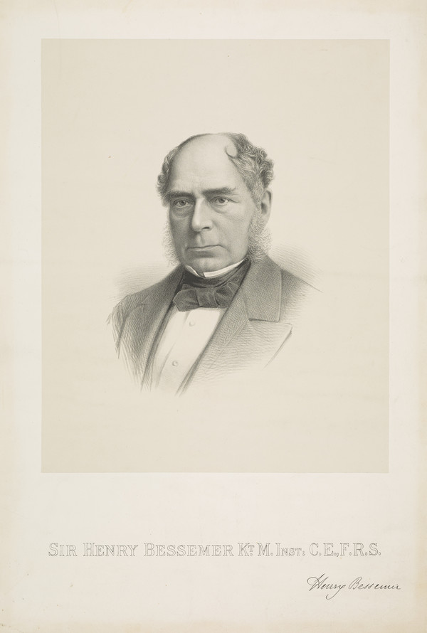 Sir Henry Bessemer, 1813 - 1898. Inventor | National Galleries of Scotland