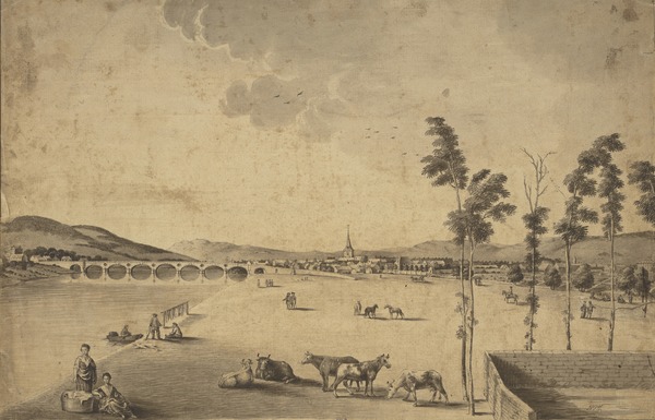 View of Perth from the North by Archibald Rutherford | National ...