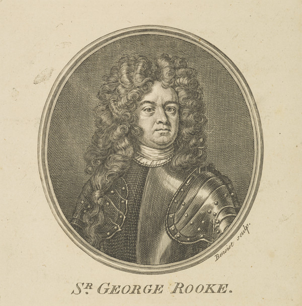 Sir George Rooke, 1650 - 1709. Admiral by Guillaume-Philippe Benoist ...