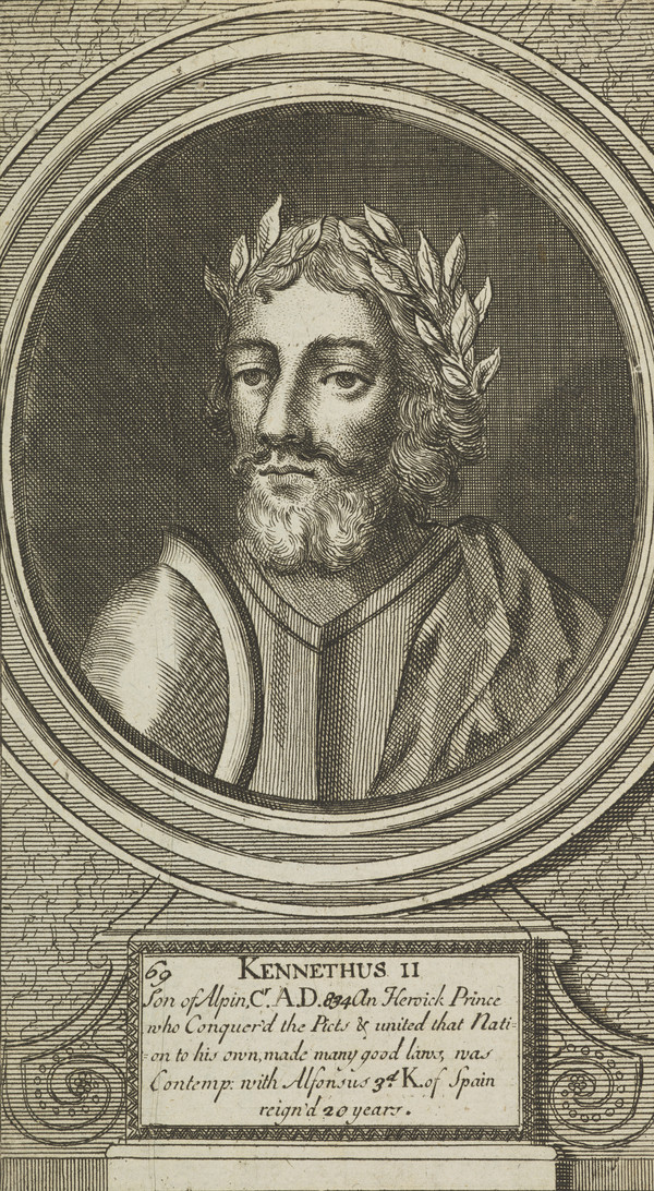 Kenneth I (Macalpine), d. 860. King of Scots; founder of the Scottish ...