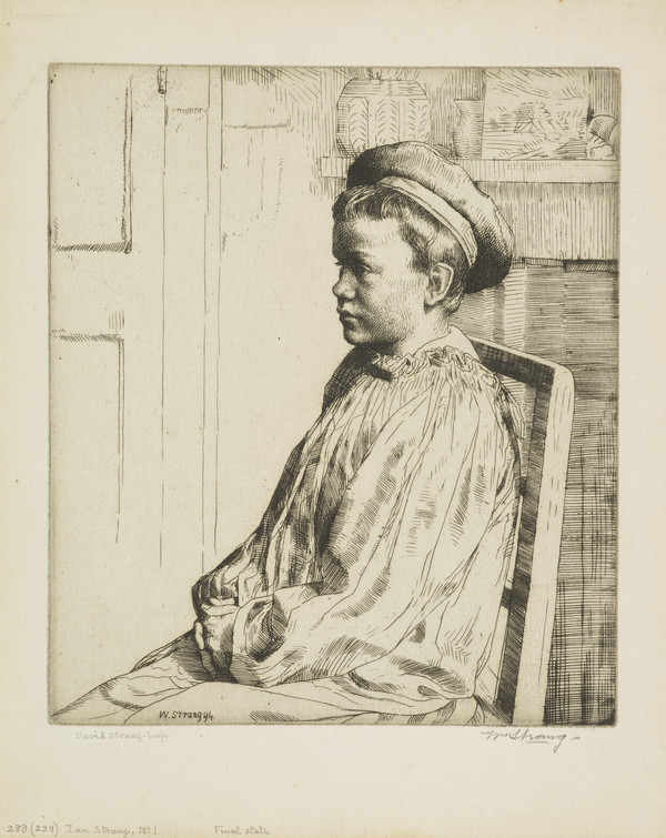 Ian Strang, No. 1 (Strang No. 288) by William Strang | National ...